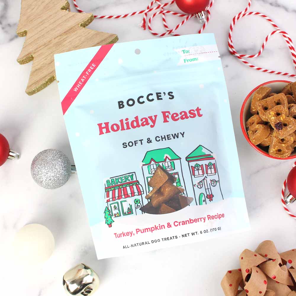Bocce's Bakery Holiday Feast Soft & Crunchy Dog Treats | Full Circle