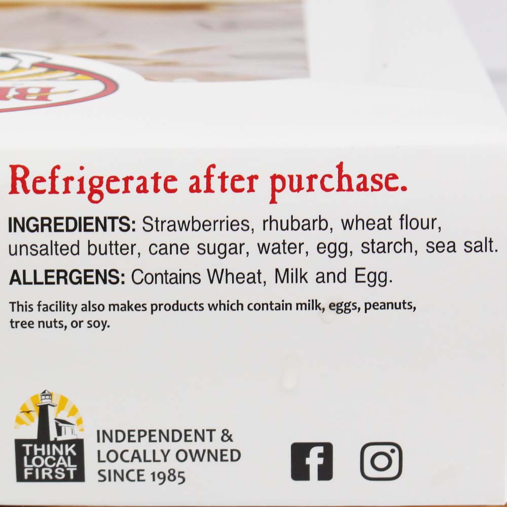 Beckmann's Bakery Strawberry Rhubarb Pie | Full Circle