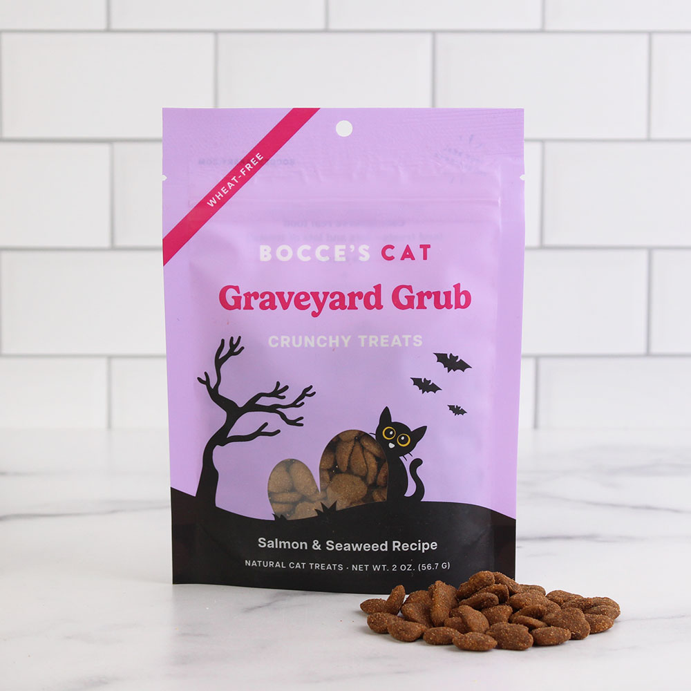 Bocce's Bakery Graveyard Grub Crunchy Cat Treats | Full Circle