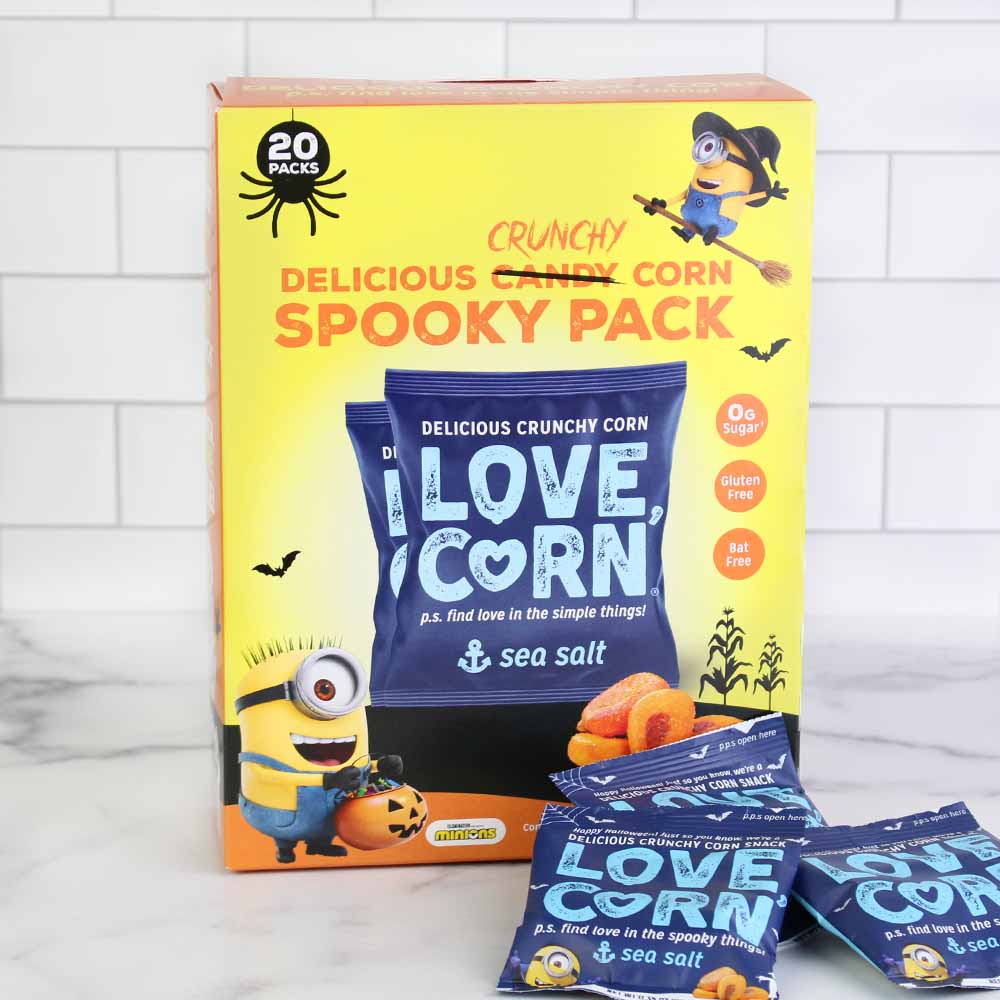 Love Corn Sea Salt Crunchy Corn Nuts Snack Bags | Full Circle
